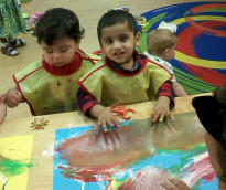 Painting mini beasts!