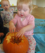 Liverpool nursery children celebrate Halloween