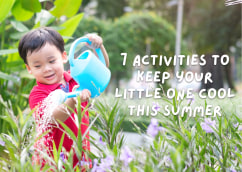 7 activities to keep your little one cool this summer
