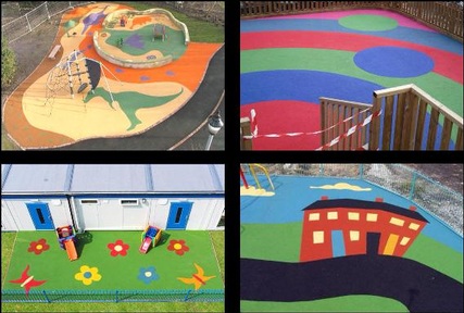 Soft Surfaces Wide Range of Wet-Pour Surface Designs!
