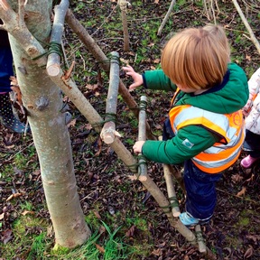 GoPro's provide 'child's-eye-view' of Forest School sessions
