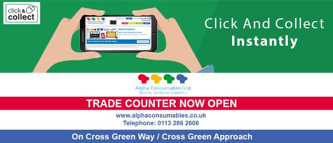 TRADE COUNTER NOW OPEN!
