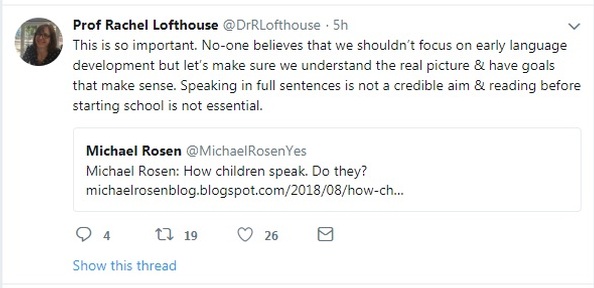 It's not just children - 'no one speaks in full sentences' Michael ...