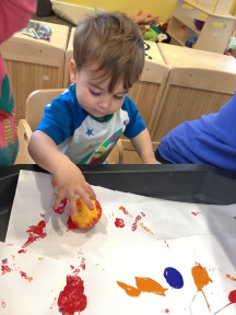 Rolling activity at Didcot promotes turn-taking in peer group