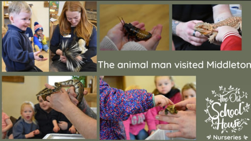 The animal man visited Middleton!