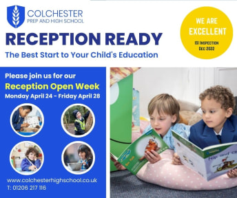 Learn more about our excellent reception provision