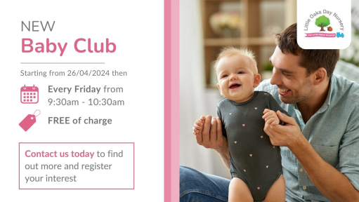 Free Baby Club: Every Friday from 9:30am - 10:30am