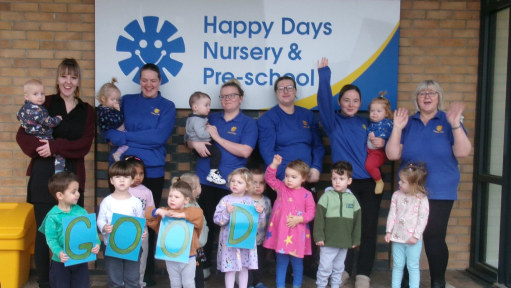Happy Days Nursery & Pre-School Yate Achieve GOOD Ofsted!