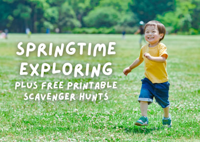 Spring Walks and Nature Hunts Plus FREE Printables
